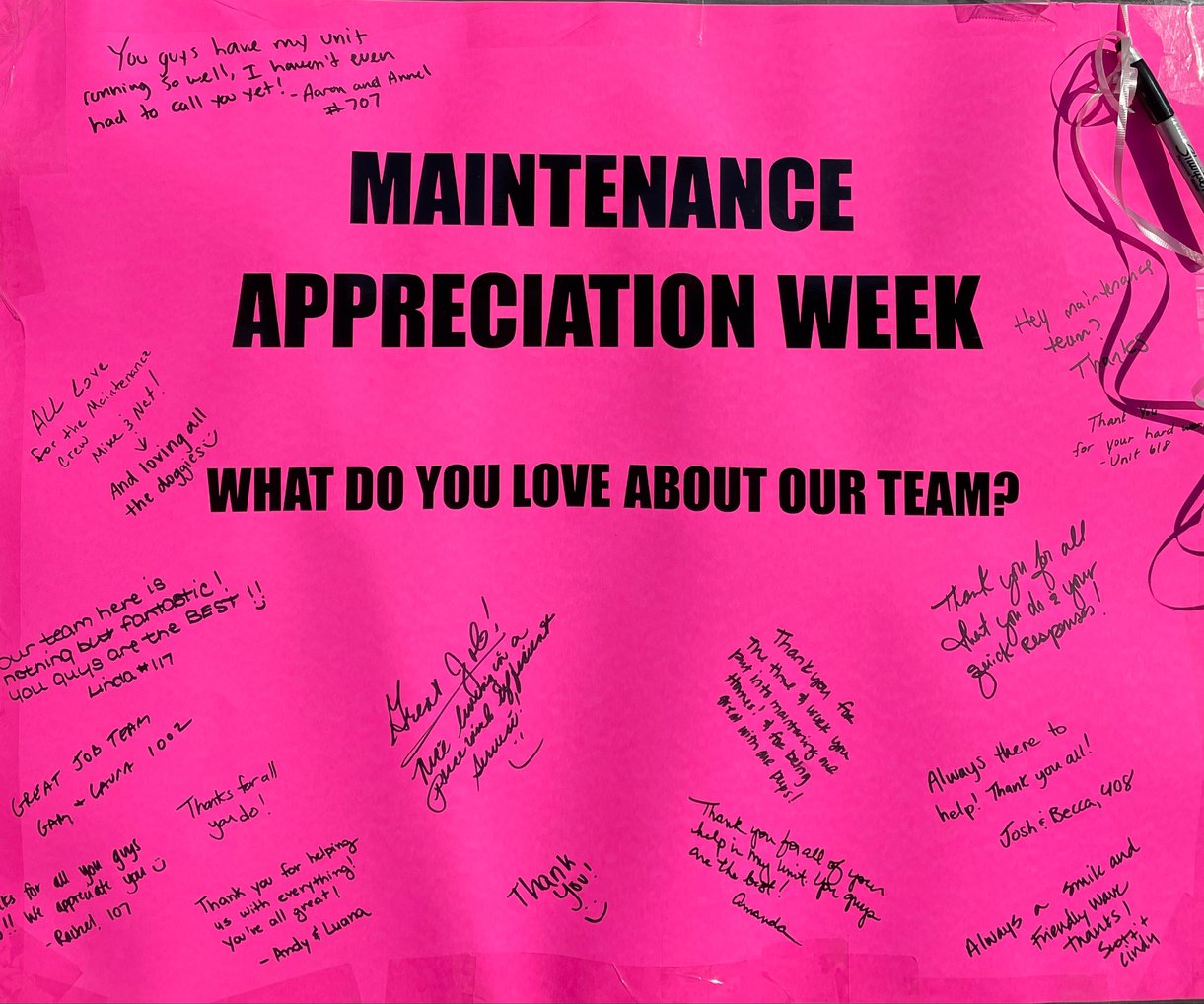 Maintenance Appreciation Week 2022